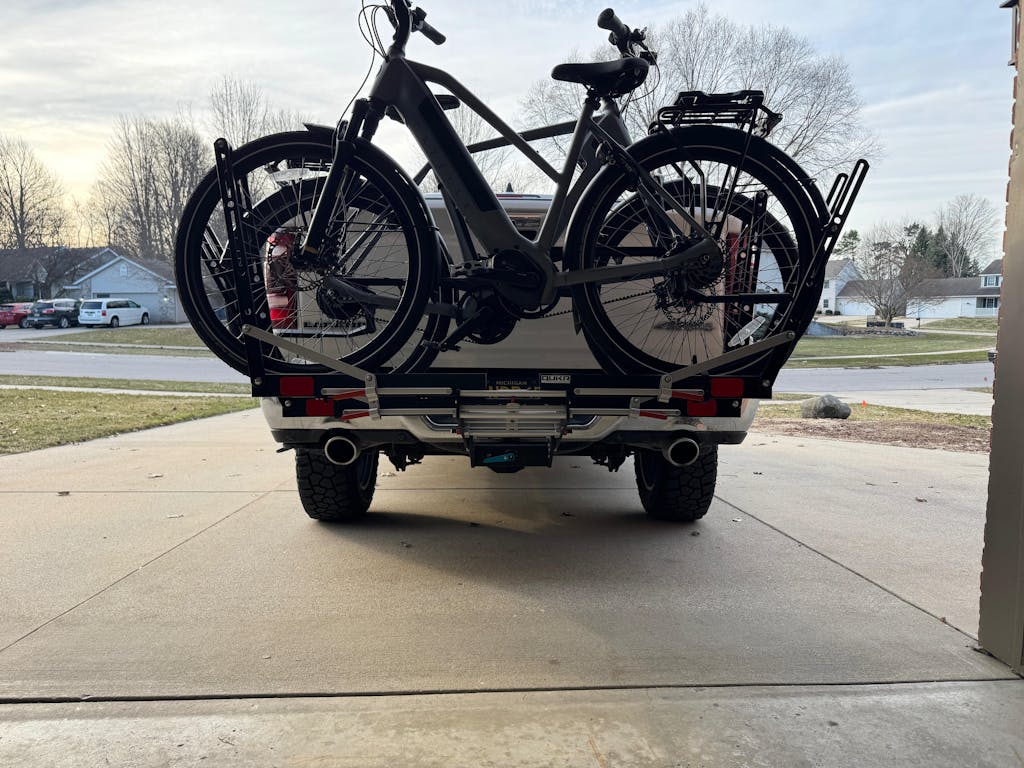 Mach2 Single Rack - 2" Hitch - QuikrStuff - Proudly made in the USA