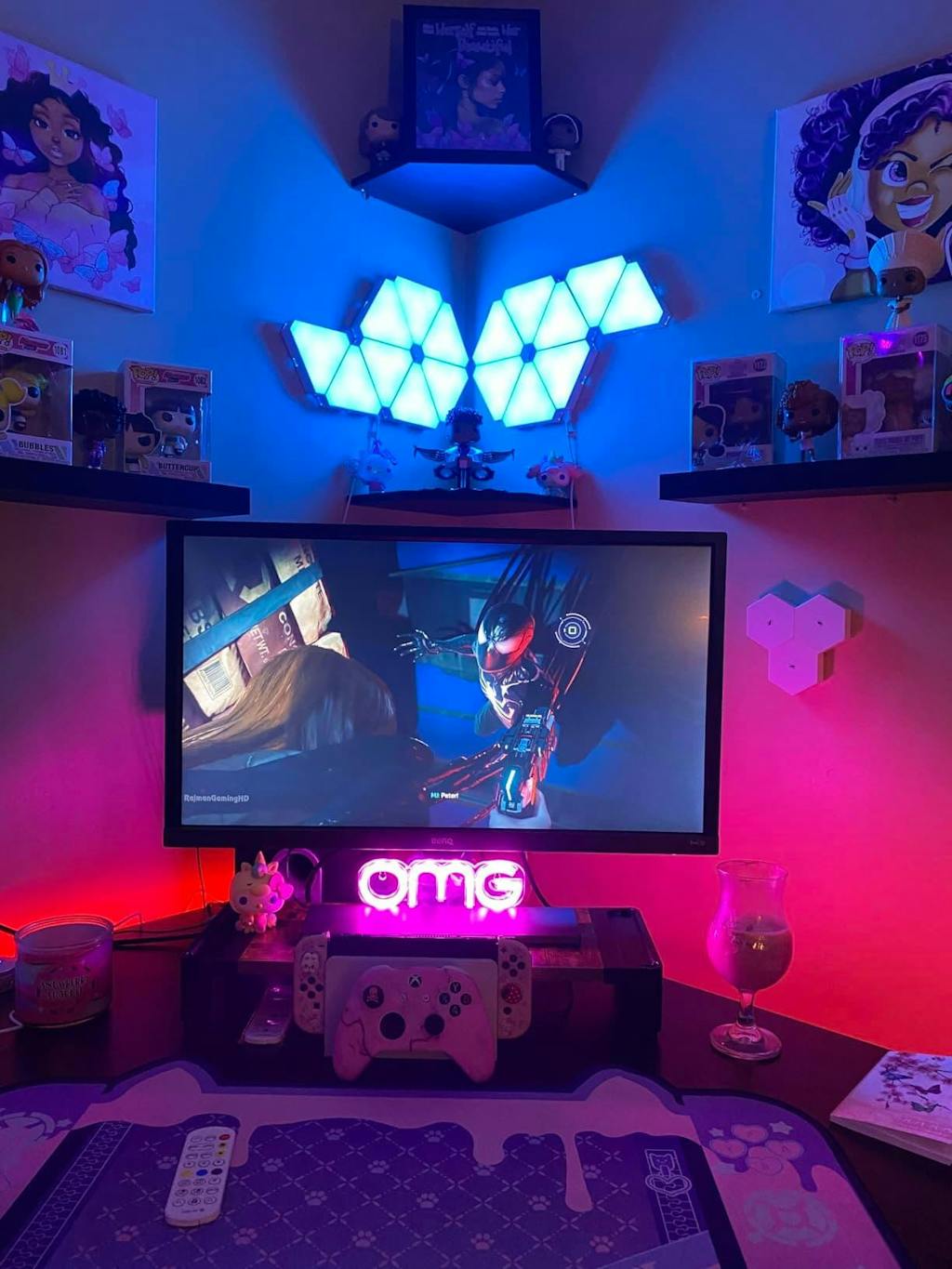 Triangle Wall LED Panels Lights,Triangle Lights,LED Light Panels,Smart