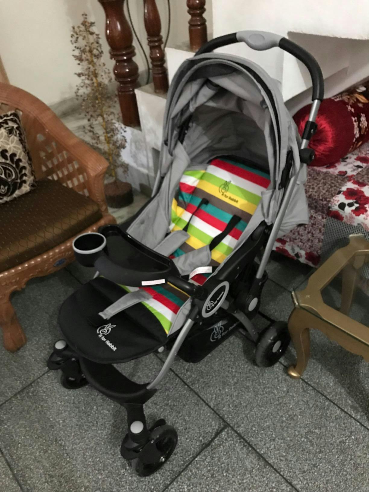 Chocolate Ride Baby Stroller & Pram - Reversible Handle