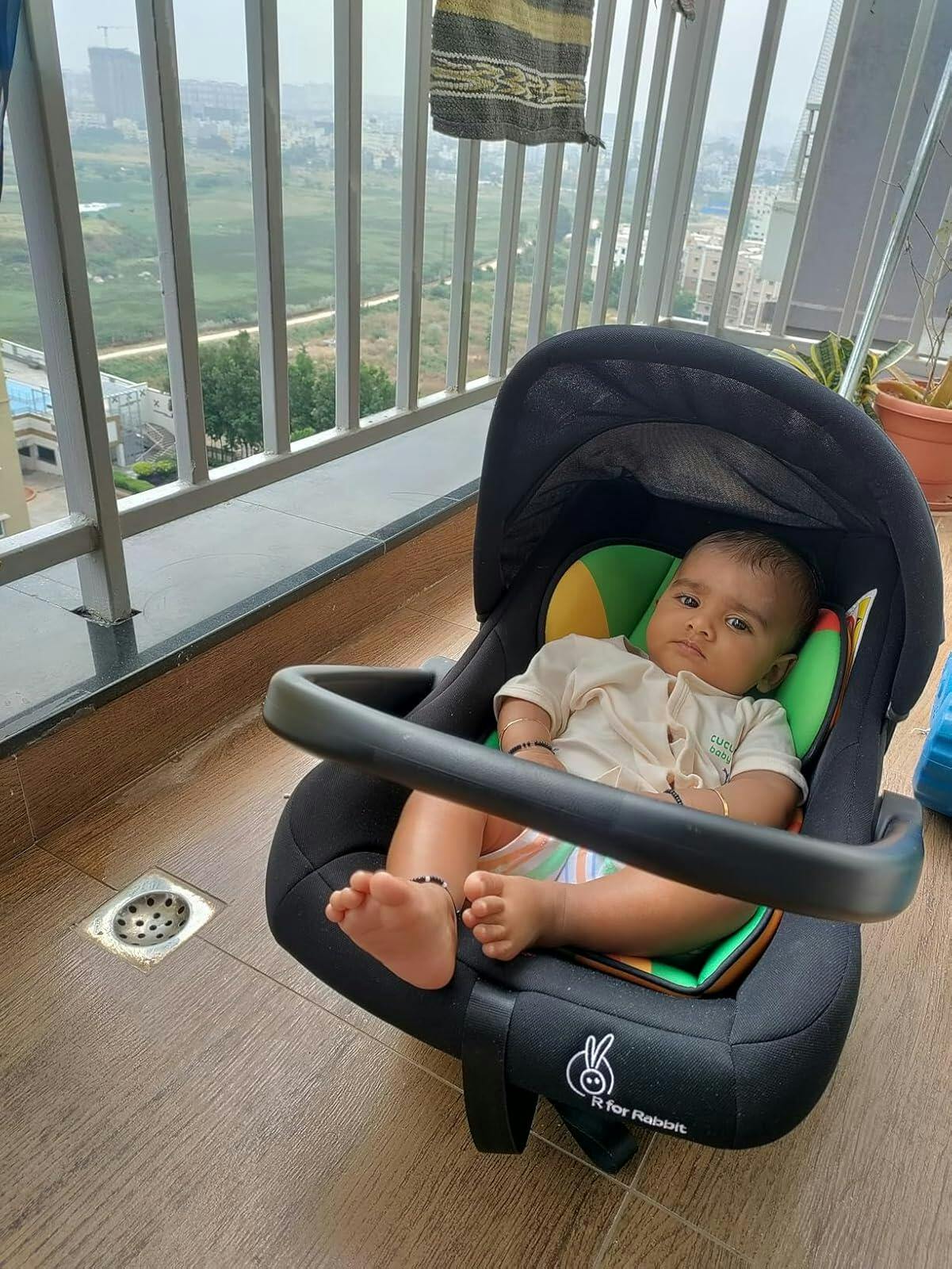 Picaboo 4-in-1 Baby Carry Cot: Comfort & Safety - R for Rabbit