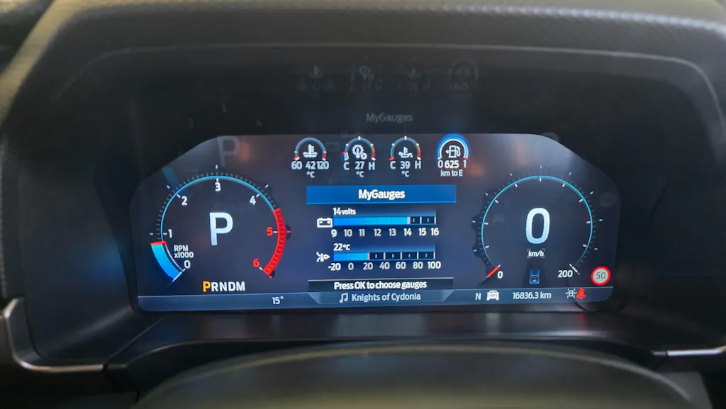 NextGen Ranger & Everest Full Digital Instrument Cluster Upgrade Kit ...