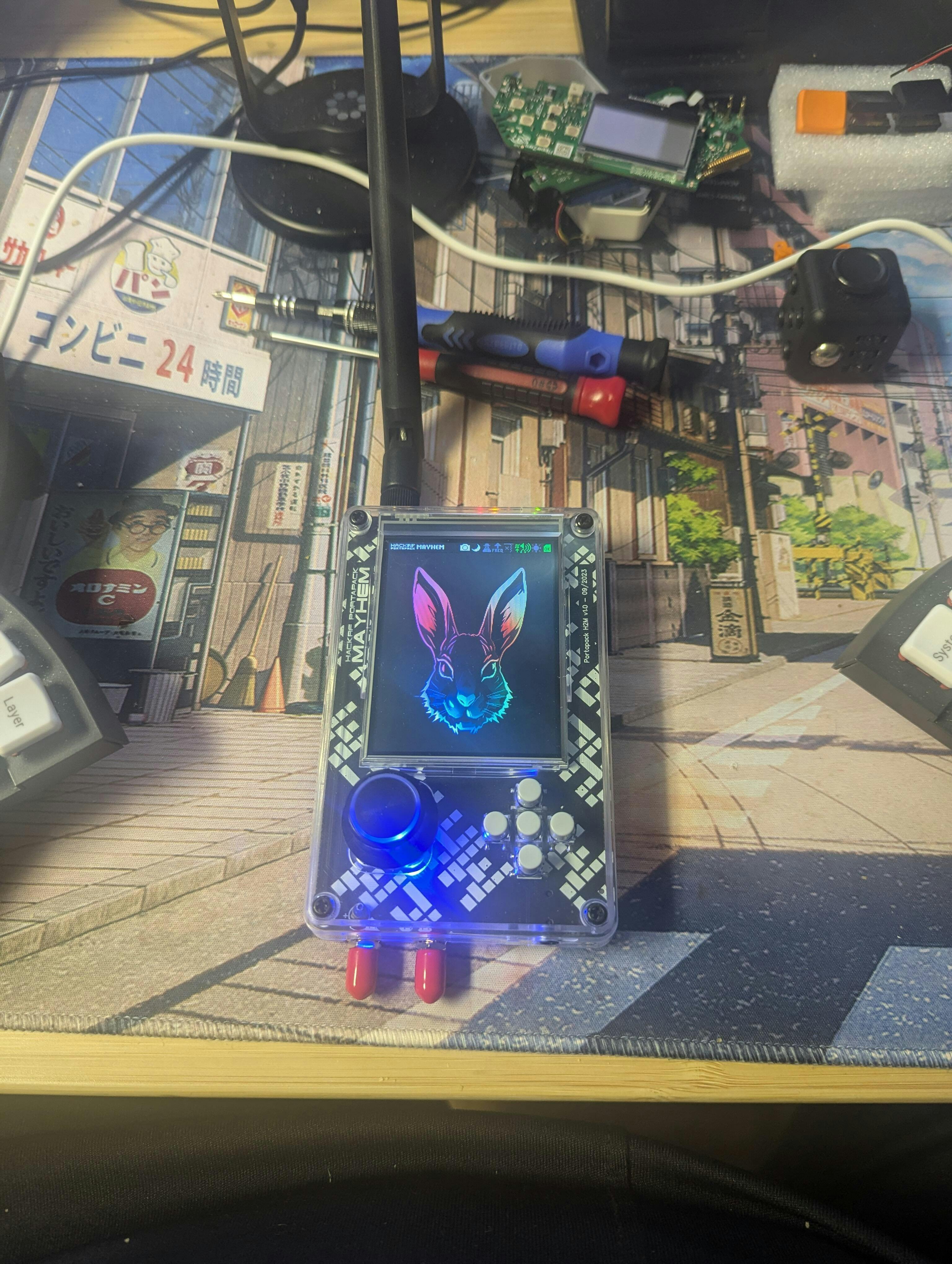 HackRF with PortaPack H2M – Rabbit-Labs