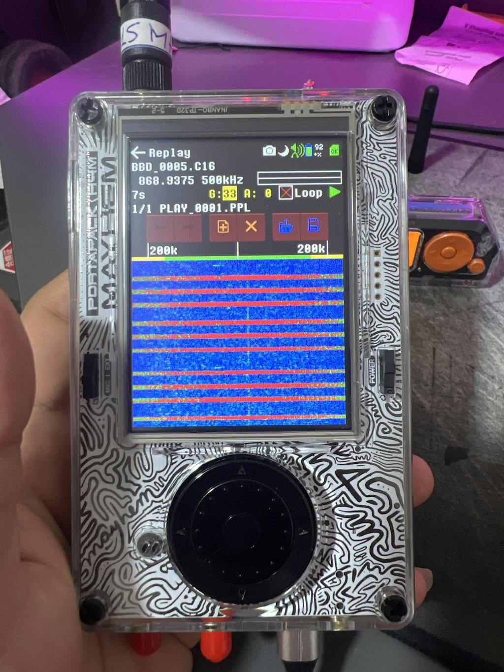 HackRF with PortaPack H4M – Rabbit-Labs