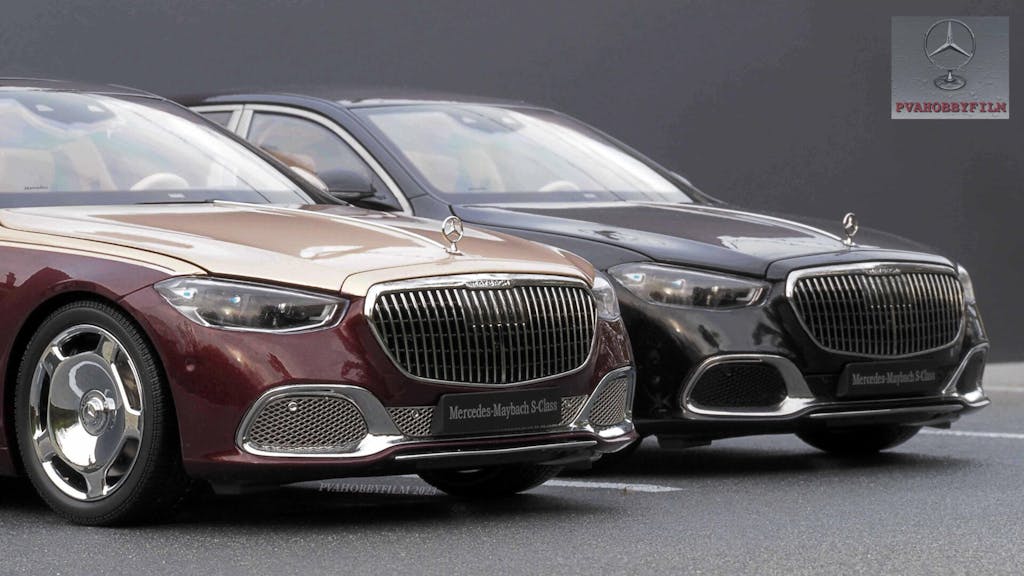 Almost Real Mercedes Maybach S-Class Gold Red 1/18 Diecast