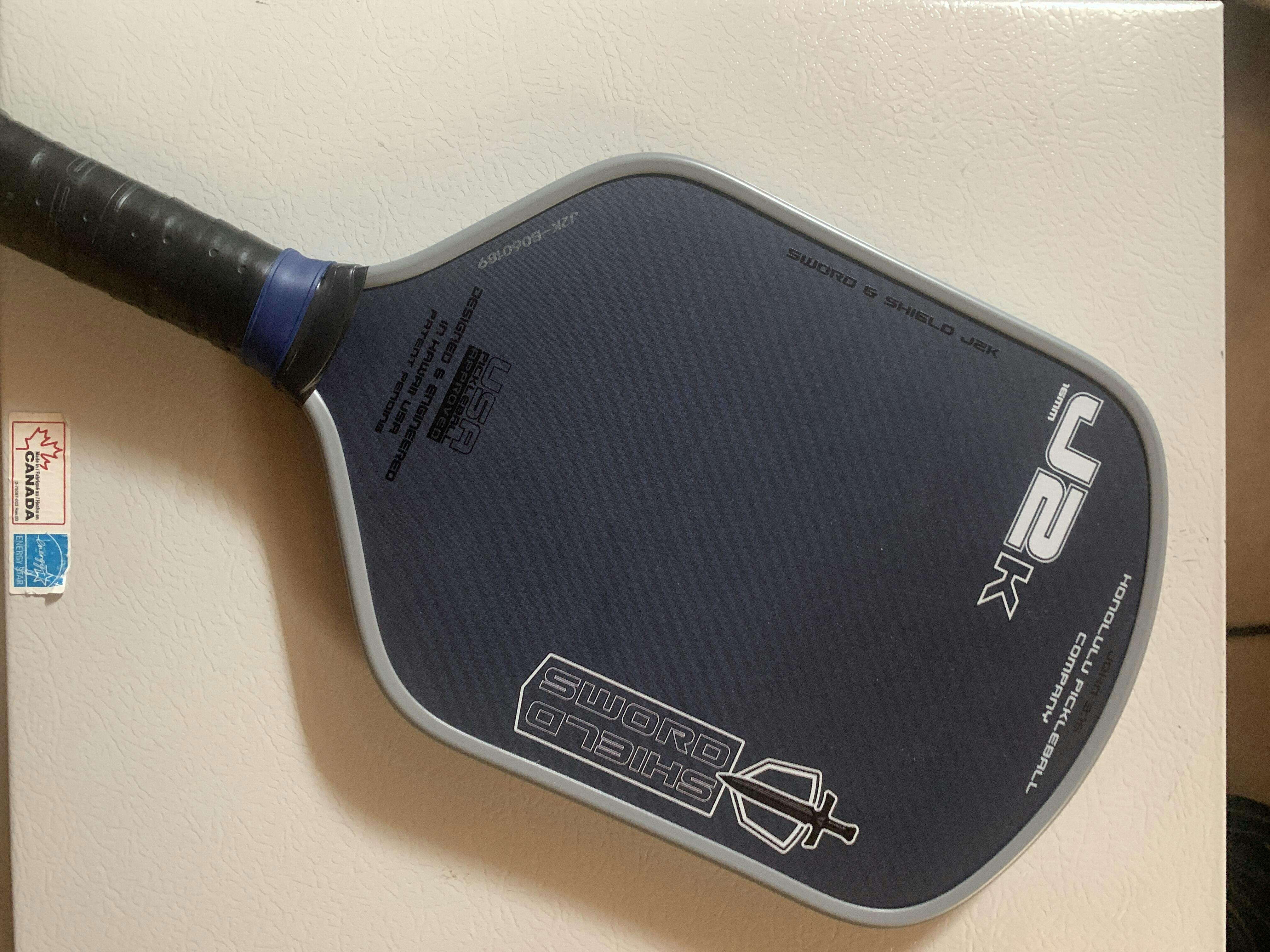 Honolulu Pickleball Company Sword & Shield J2K 16mm Blue