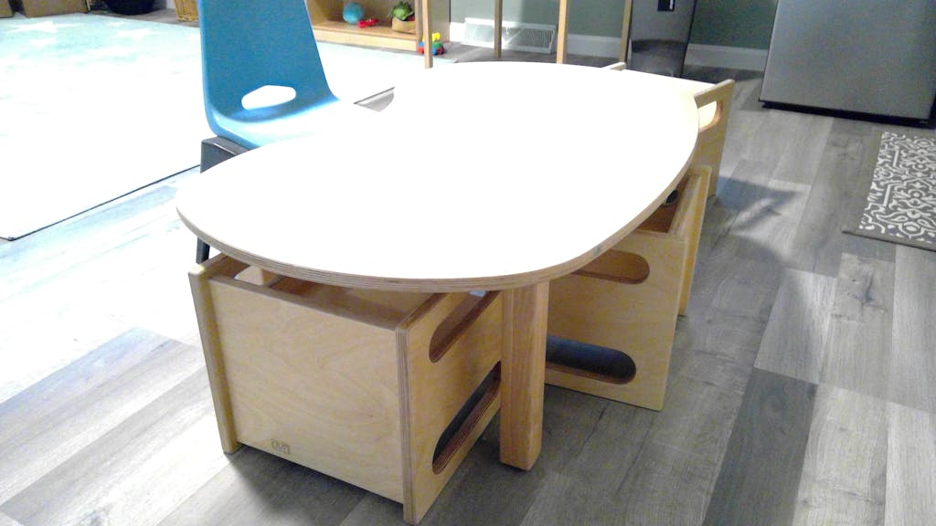 RAD Kidney Table: Functional Kids' Table for Learning & Play