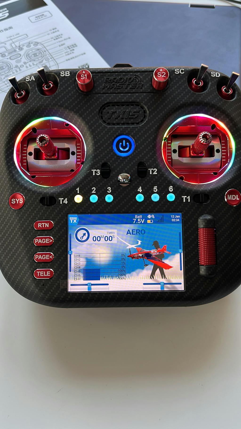 TX15 Max Radio Controller (ELRS / M2) – RadioMaster RC