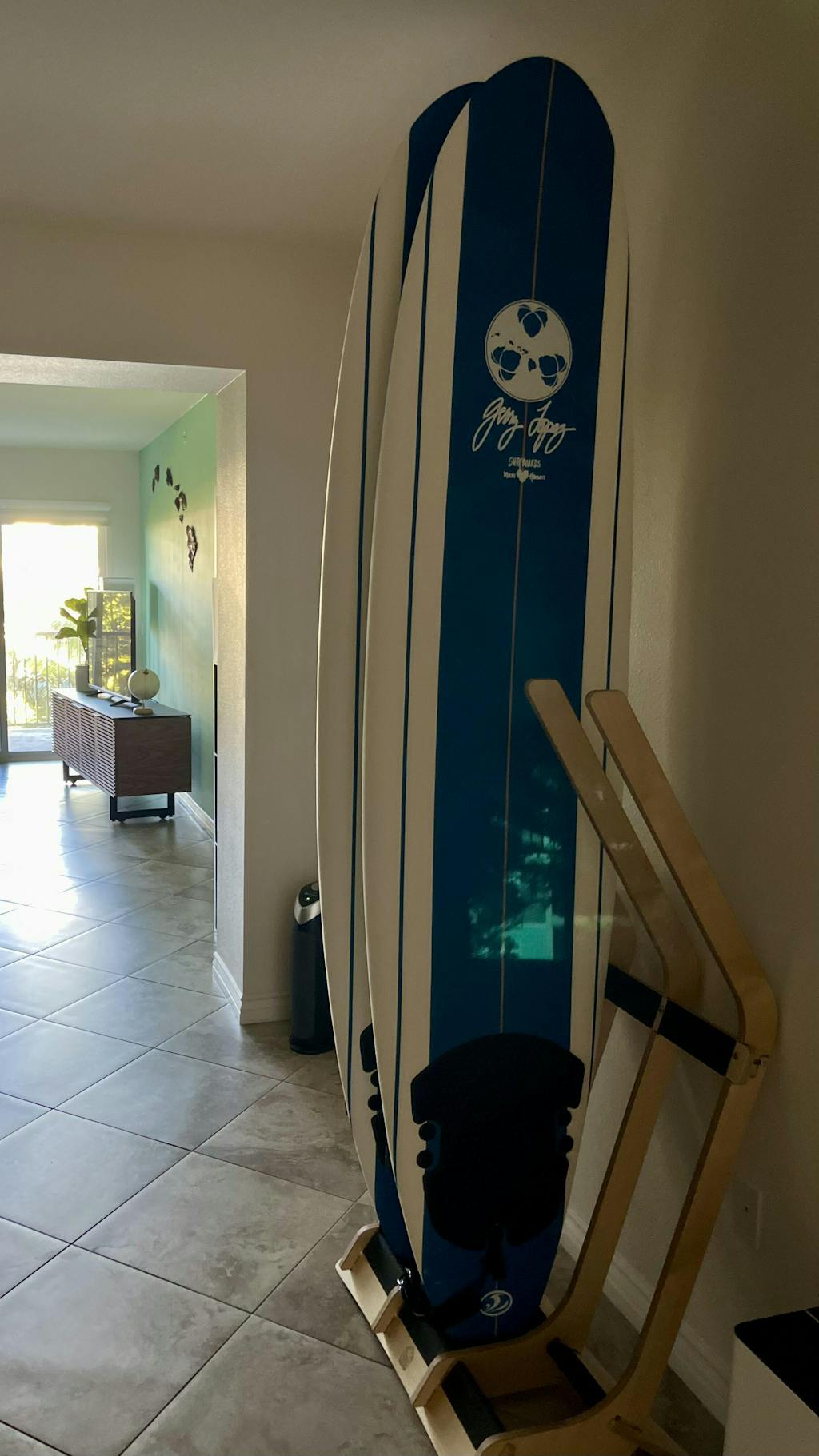 The Lineup Freestanding Surfboard Rack | Rado Racks
