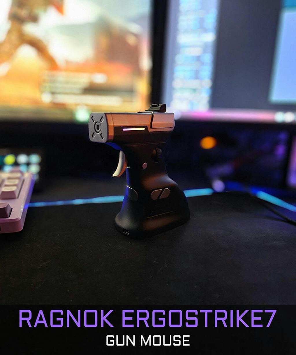 ErgoStrike7: Next-Gen FPS Gaming Mouse with Recoil