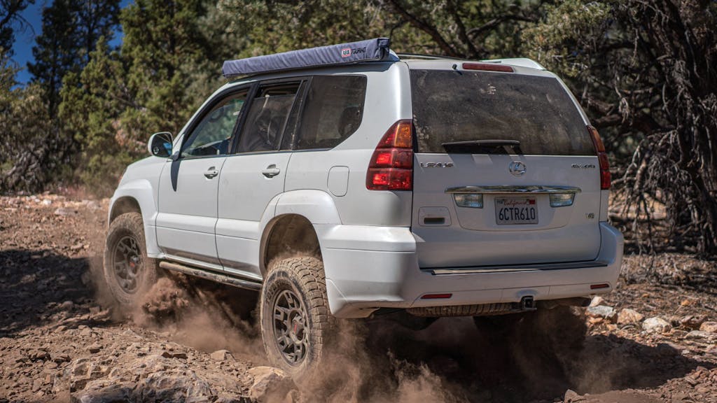 GX 470 Awning/Canopy Mounts | Installs to Factory Roof Rail