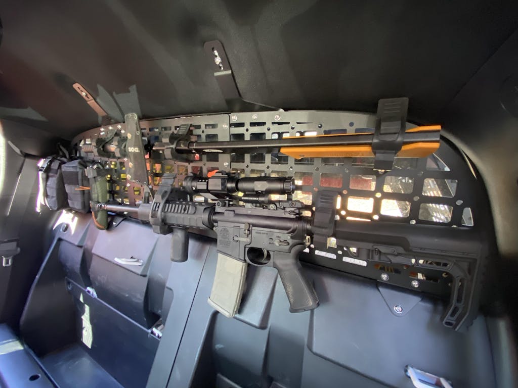 3rd Gen Toyota Tacoma Rear Window Molle Panel | Rago Fabrication