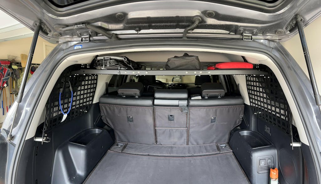 5th Gen 4Runner Molle Cargo Panel Shelf | Rago Fabrication