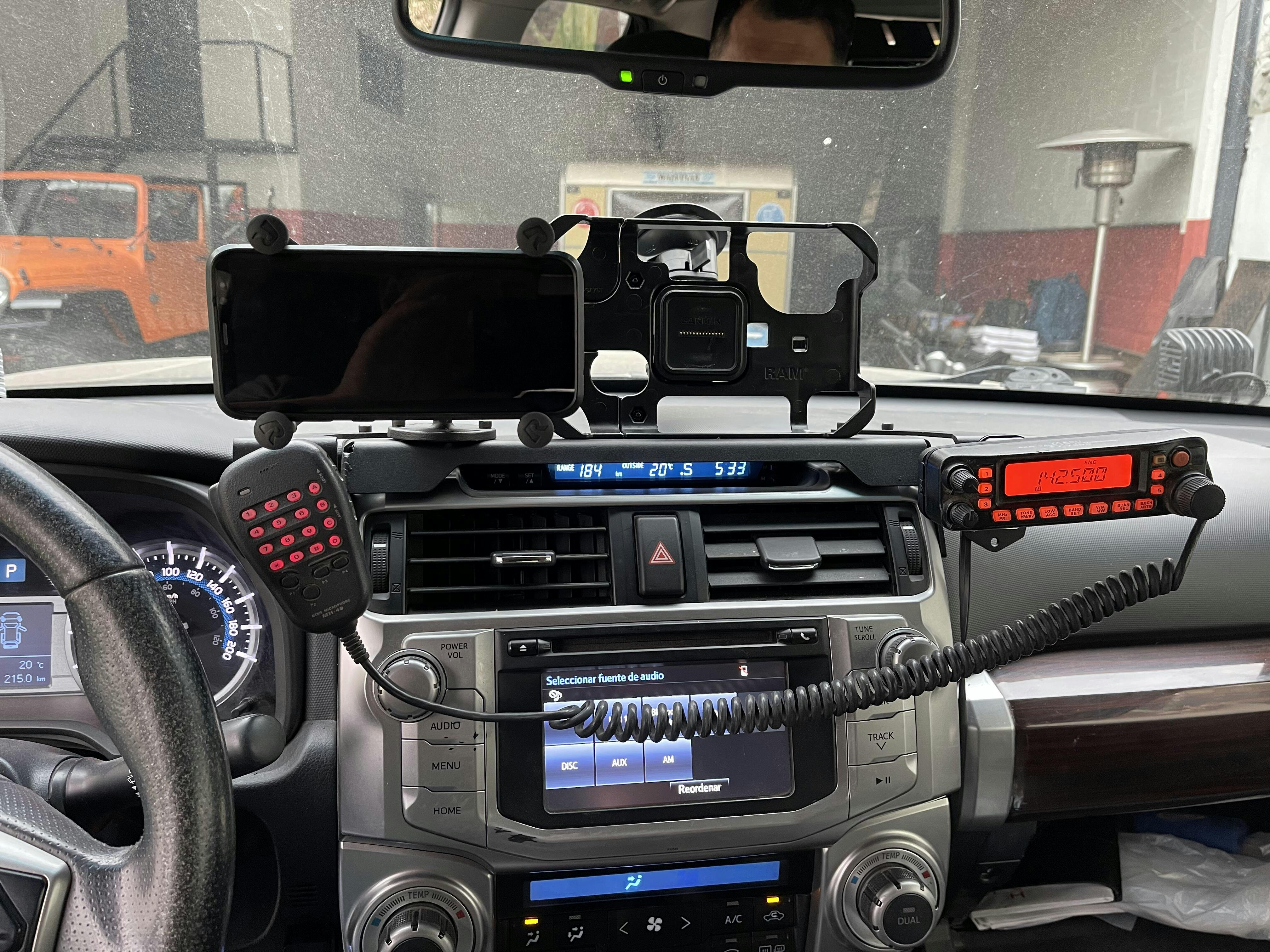 2010-2023 Toyota 4Runner Cell, GPS, Tablet, & Radio Dash Mount - Rago ...