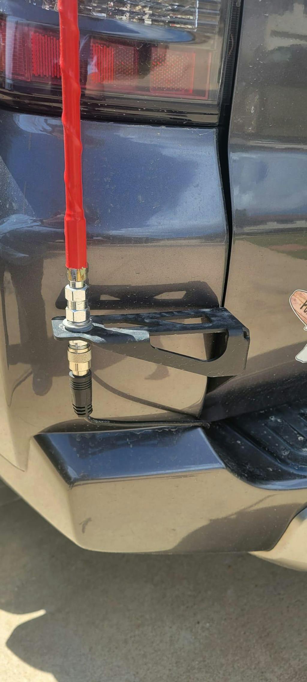 5th Gen 4Runner CB Antenna & Whip Flag Mount | Rago Fabrication