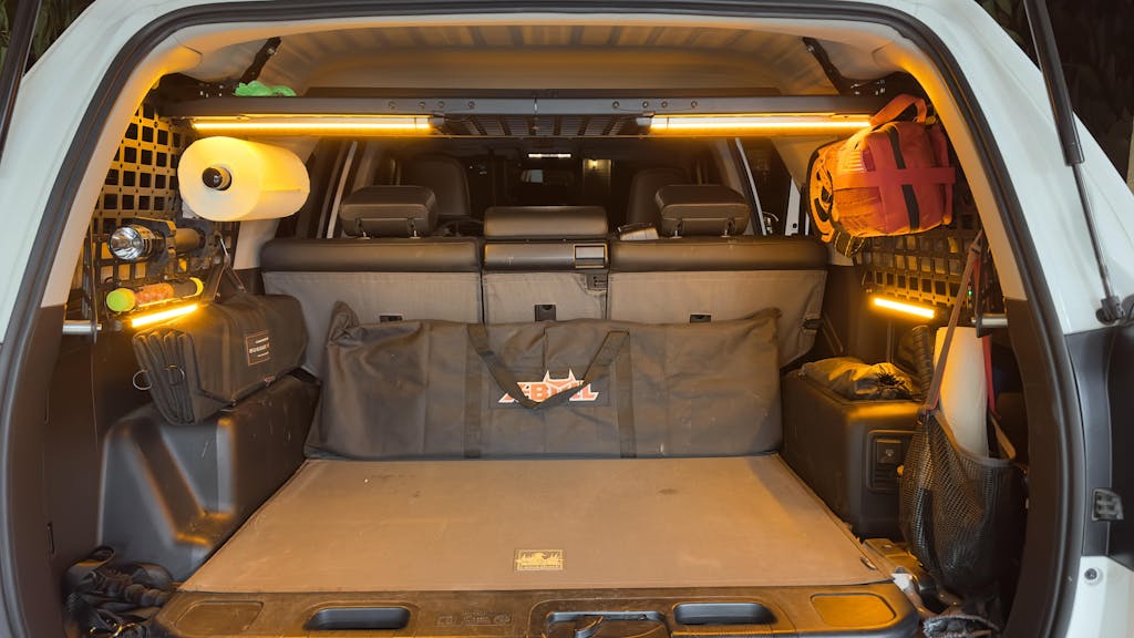 5th Gen 4Runner Molle Cargo Panel Shelf | Rago Fabrication