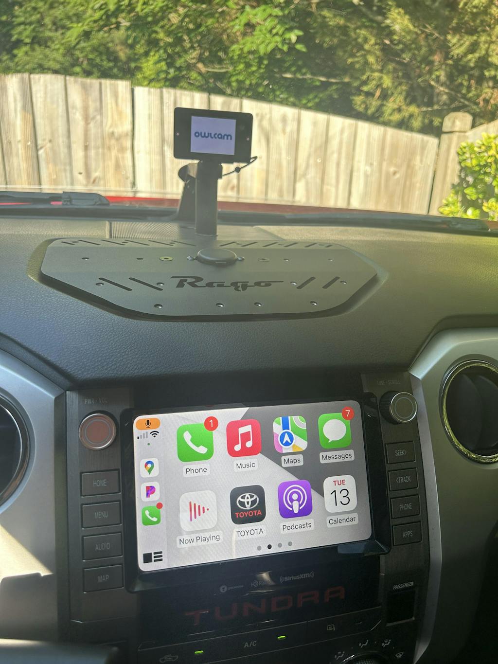 2014-2021 Tundra Modular Dash Mount for Cell, GPS, & More | Rago Fab