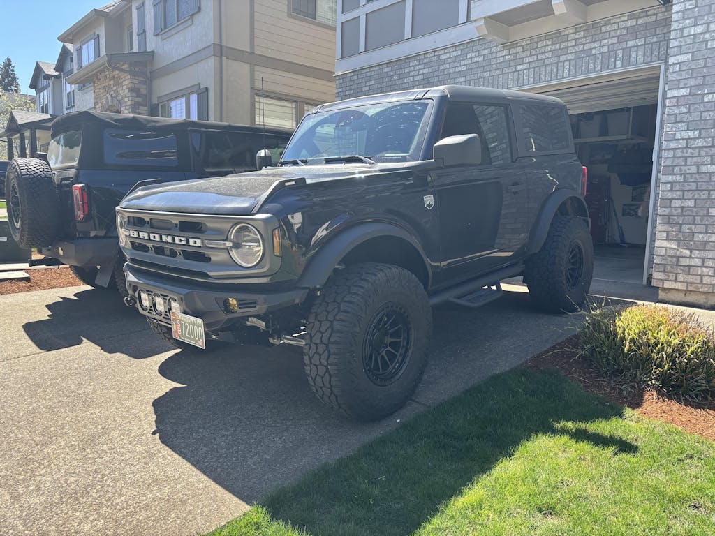 Universal D-Ring Mount License Front Plate Bracket | Rago Fabrication