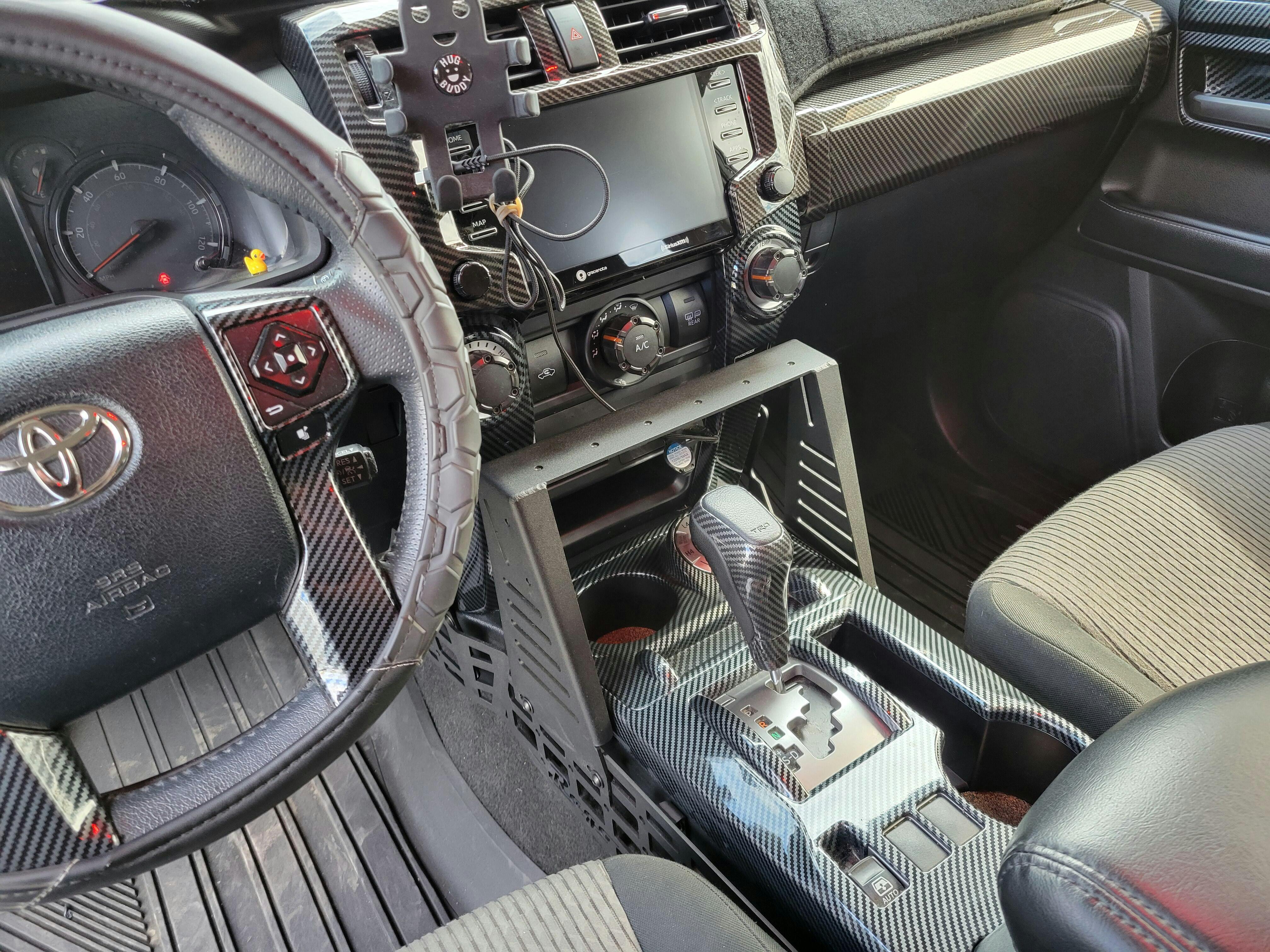 2010-2023 Toyota 4Runner Center Console Molle Panels & Device Mounts