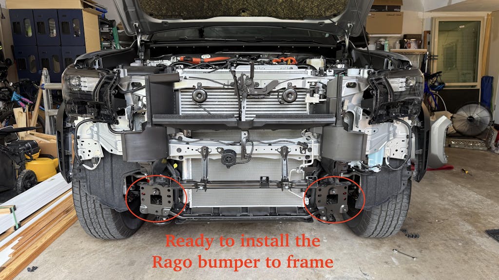 2025 4Runner Center Mount Front Bumper w/ Winch Mount | Rago Fabrication