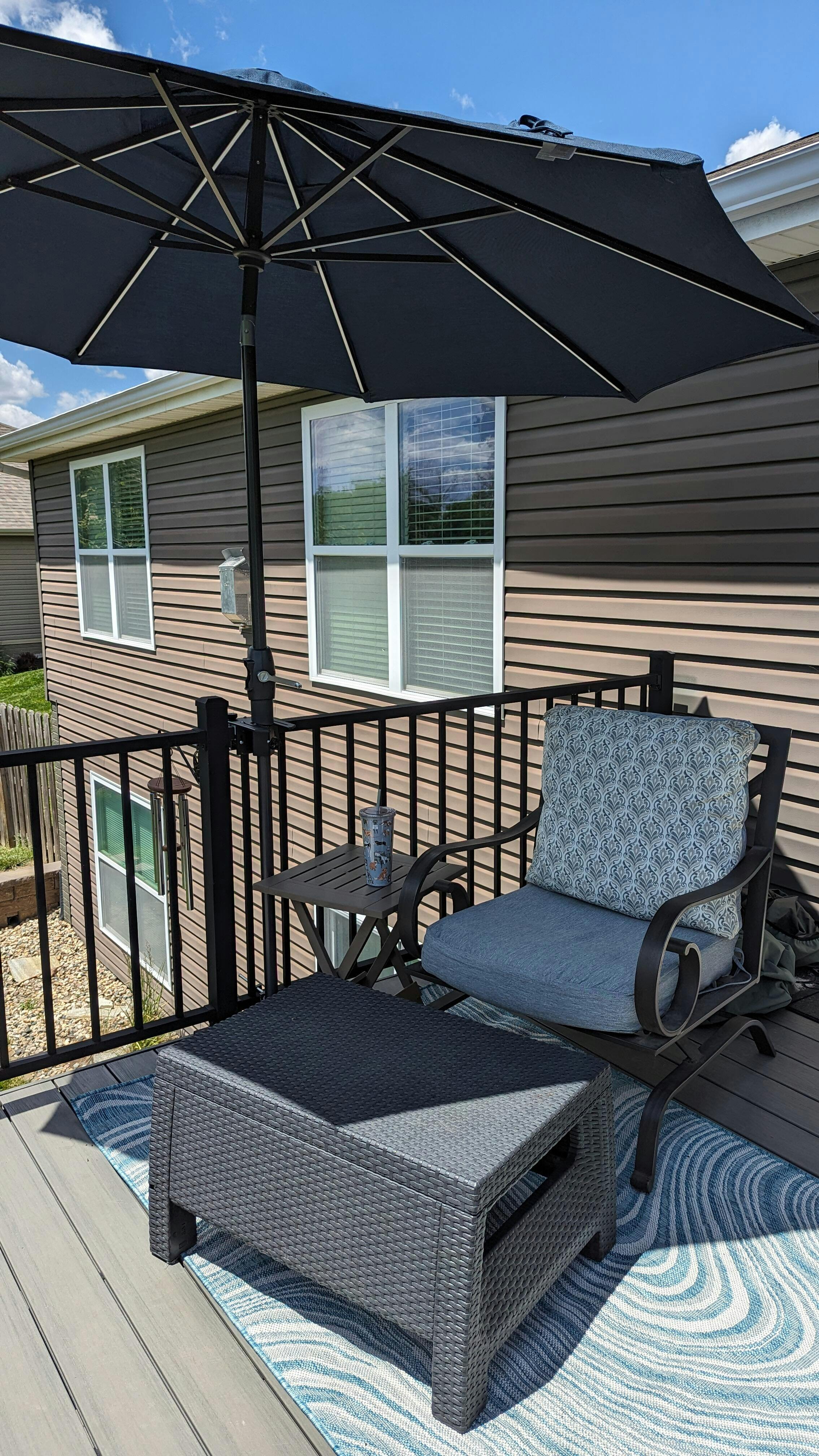 Rail-EZ NextGen ~ Railing Mounting System for Umbrellas and More | Rail-EZ