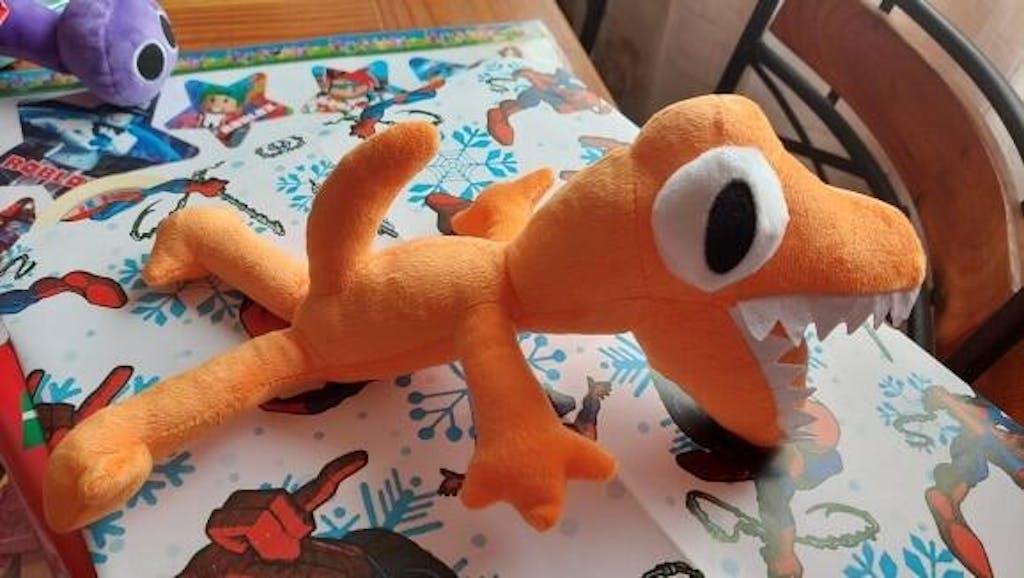 Rainbow Friends Blue Plush Roblox Rainbow Friends Plush Toy - Rainbow ...