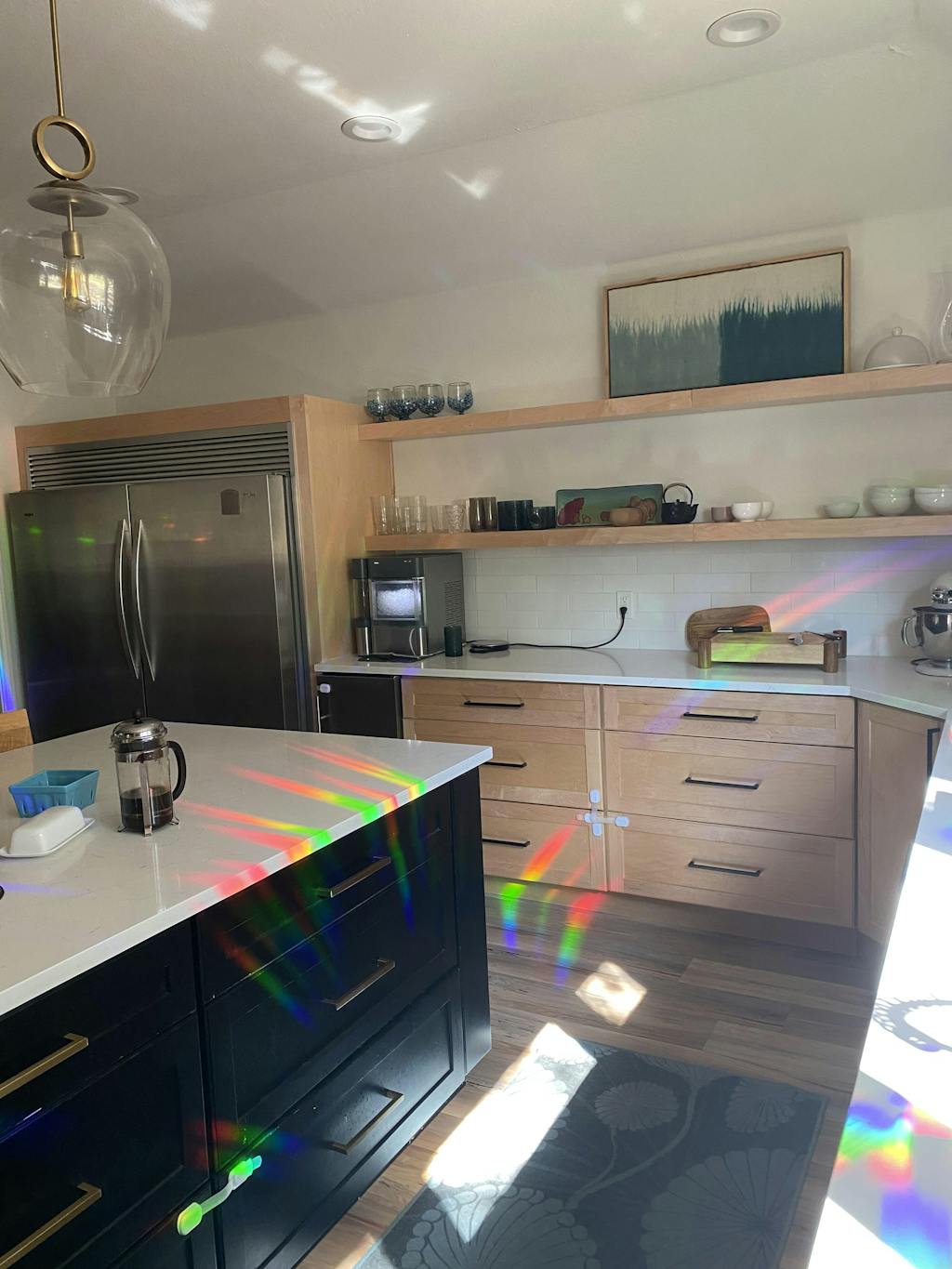 Jumbo Clear Sun Catcher Sticker – Rainbow Spaces