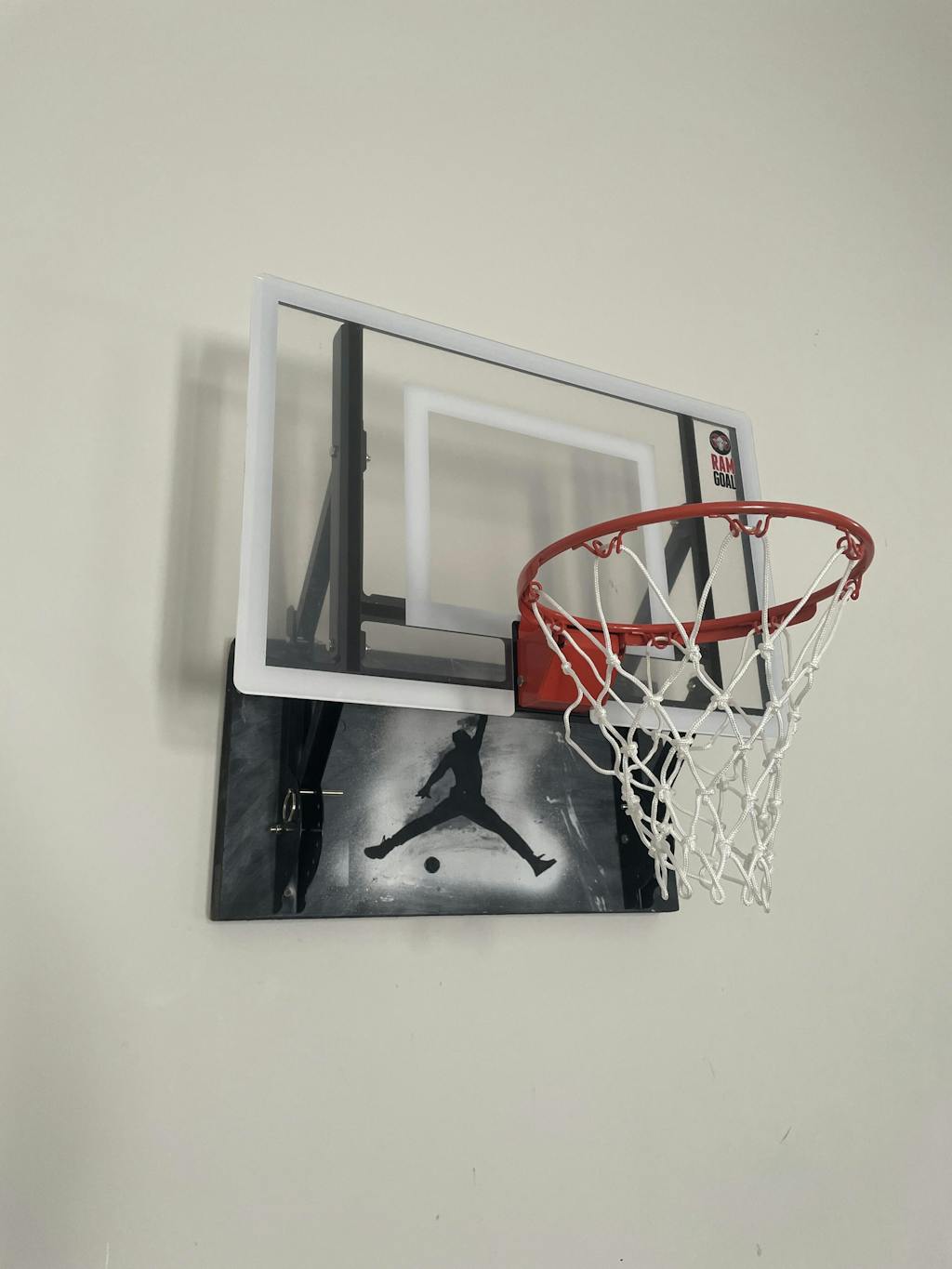 RAMGOAL Wall Mounted Mini Basketball Hoop