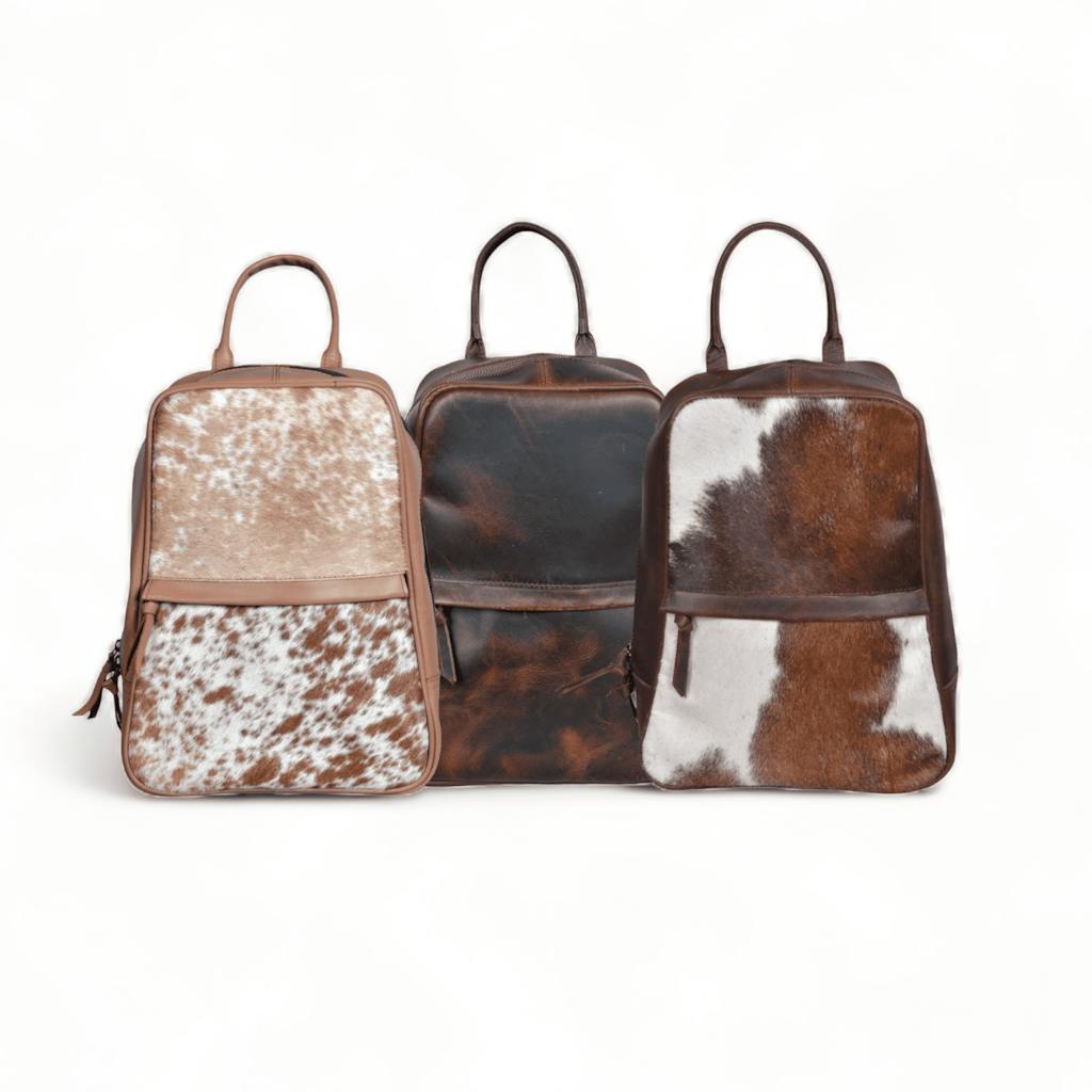 Mini Leather Backpack Cowhide Backpack Highlands Mini Backpack ...