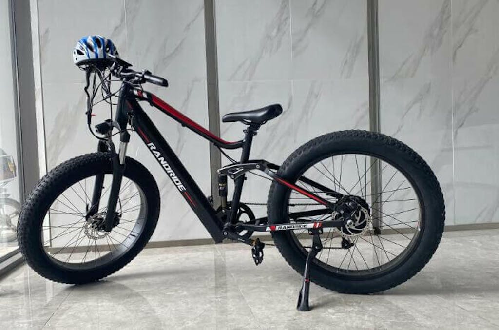 RANDRIDE Full Suspension Fat Tire Electric Bike 1000w Electric Bicycle
