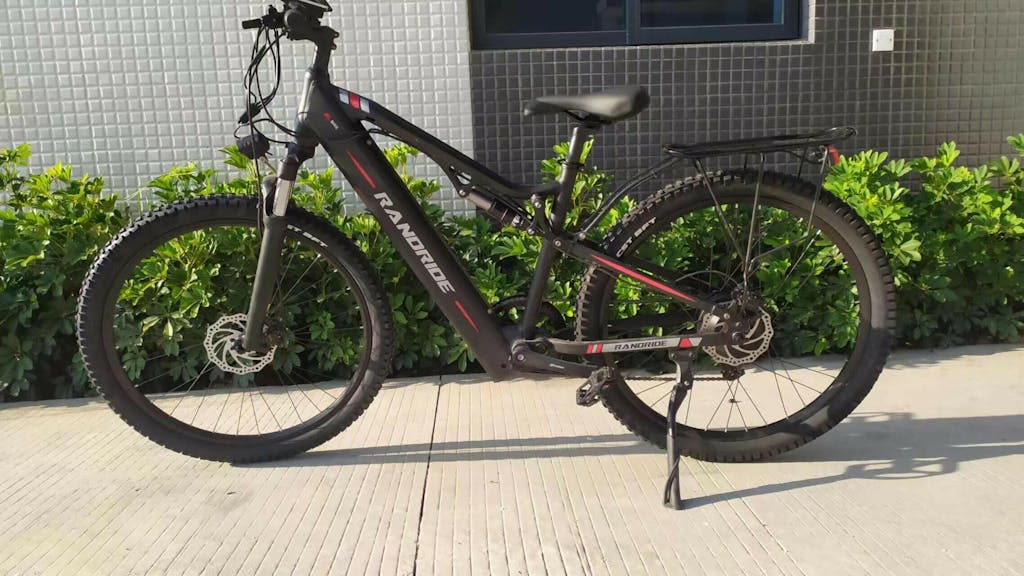 Full Dual Suspension Electric Mountain Bike 27 Speed Electric Cycle – RANDRIDE