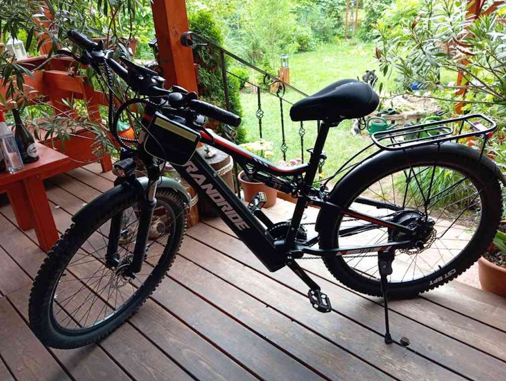 Full Dual Suspension Electric Mountain Bike 27 Speed Electric Cycle – RANDRIDE
