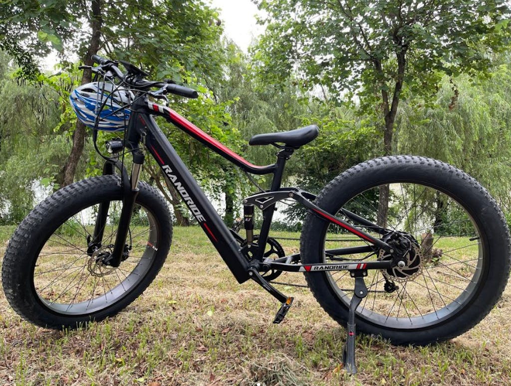RANDRIDE Full Suspension Fat Tire Electric Bike 1000w Electric Bicycle