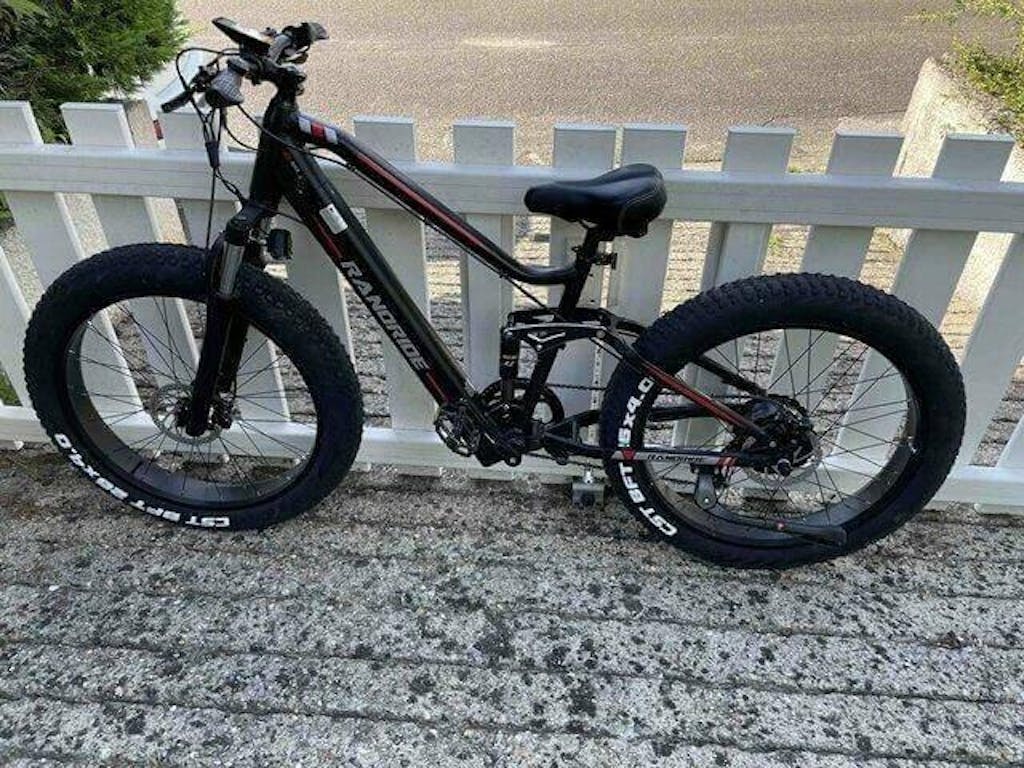 RANDRIDE Full Suspension Fat Tire Electric Bike 1000w Electric Bicycle