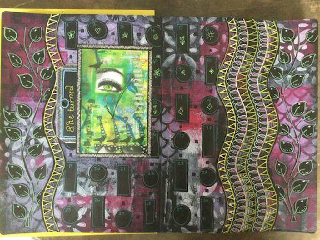 Dylusions Postcard Image Set 3