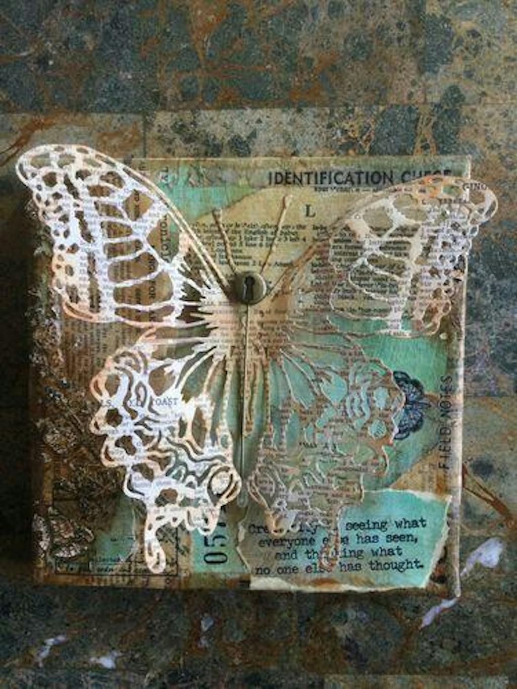 Tim Holtz The Field Notes Stamp Set