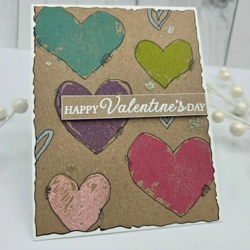 Tim Holtz Stampers Anonymous Cling Mount Stamp Love Notes