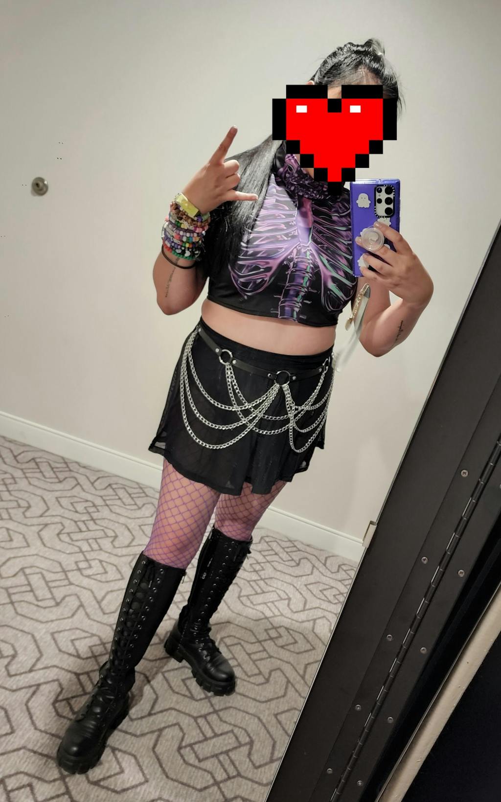 Black Mesh Skater Skirt for Stylish Casual Wear – Rave Wonderland