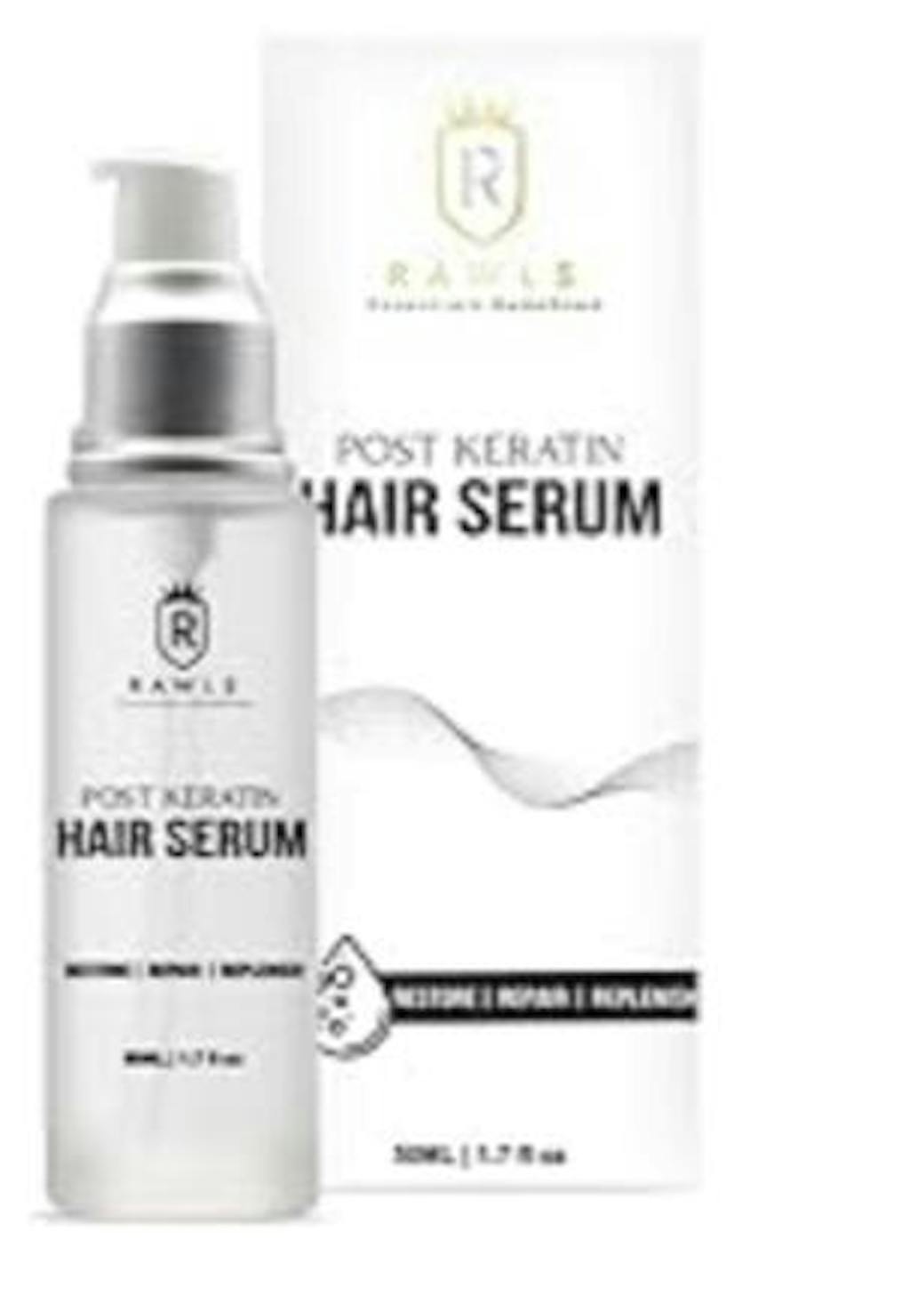 Keratin Hair Serum With Argan Oil | Frizz Control Hair Serum – Rawls Essentials