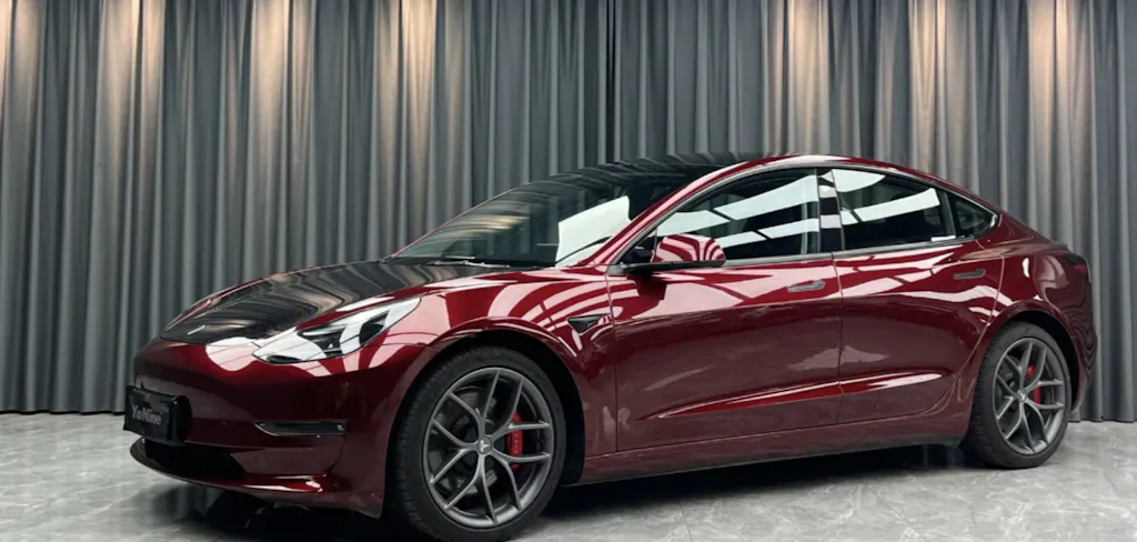 Gloss Metallic Rosewood Red Vinyl Car Wrap – RAXTiFY