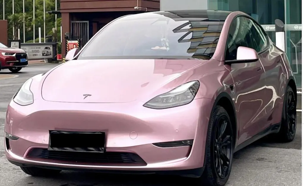 Gloss Metallic Rose Vinyl Car Wrap – RAXTiFY
