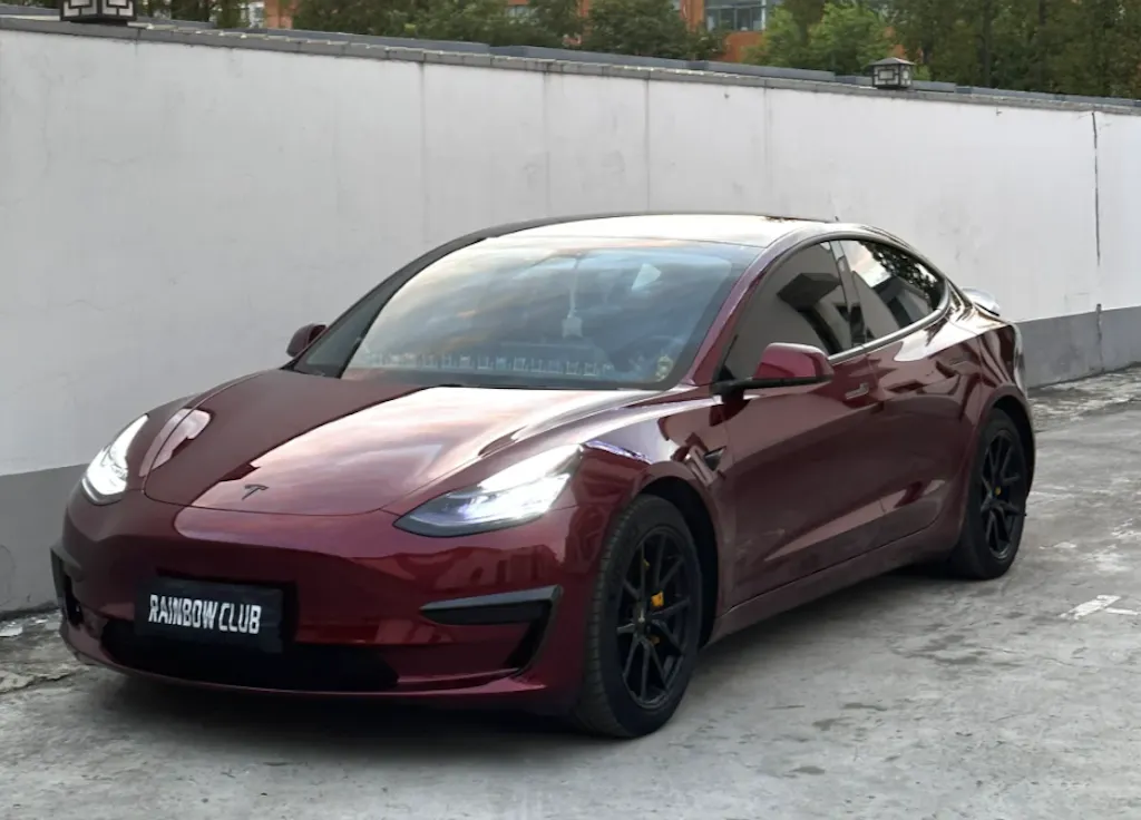 Gloss Metallic Rosewood Red Vinyl Car Wrap – RAXTiFY