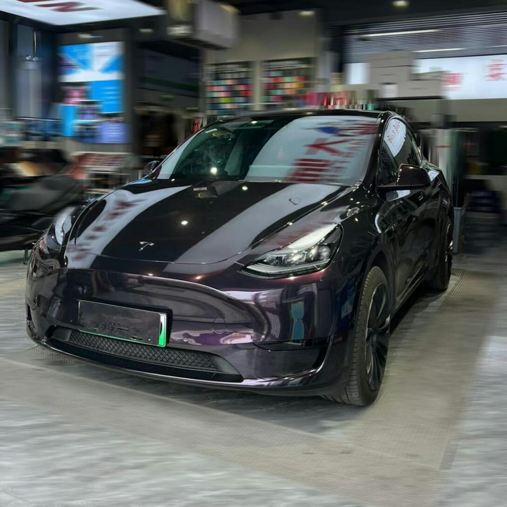 Color Shift Galaxy Dust Black Red Vinyl Wrap – RAXTiFY