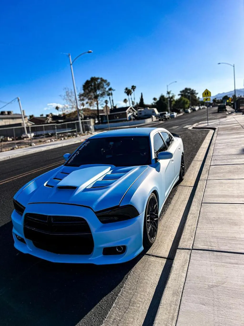 Color Shift Satin Chameleon Blue Vinyl Wrap – RAXTiFY
