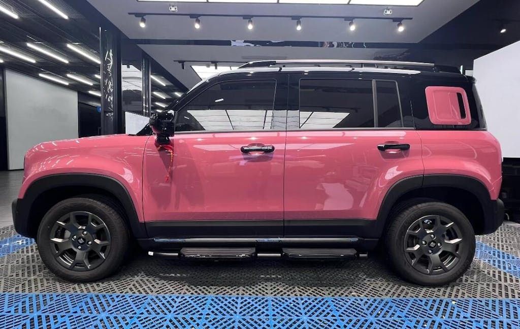 Gloss Metallic Dark Ume Pink Car Wrap – RAXTiFY