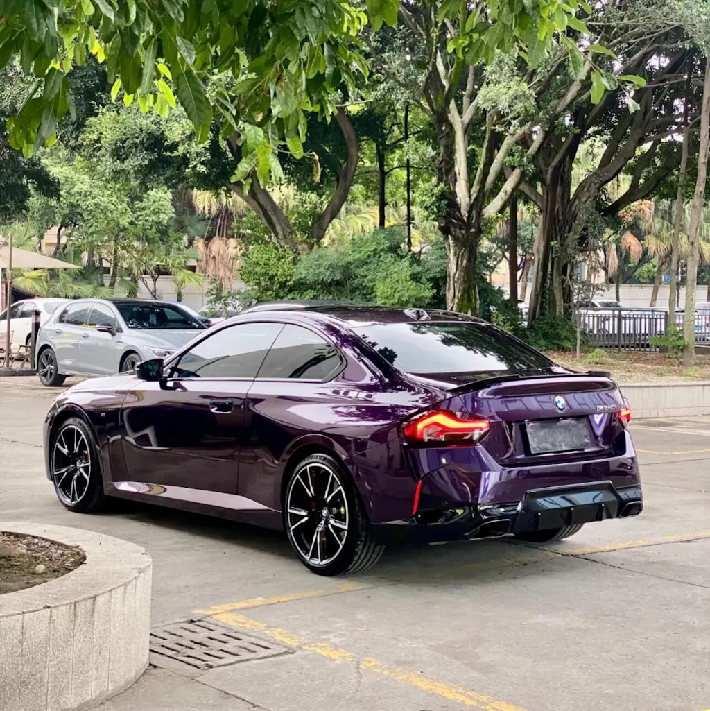 Gloss Metallic Midnight Purple II Car Wrap – RAXTiFY