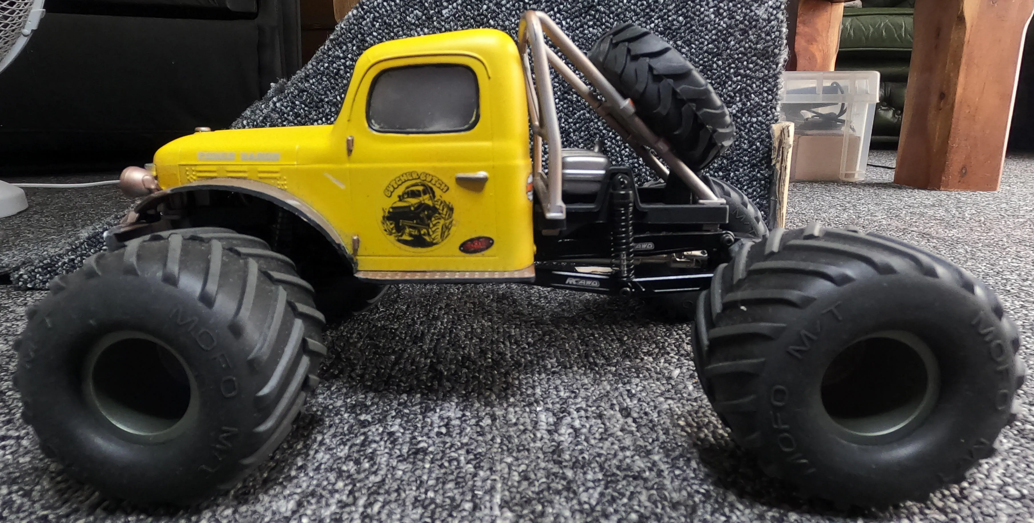 RCAWD FMS FCX24 Upgrades extend wheelbase kits 35mm extended upper ...