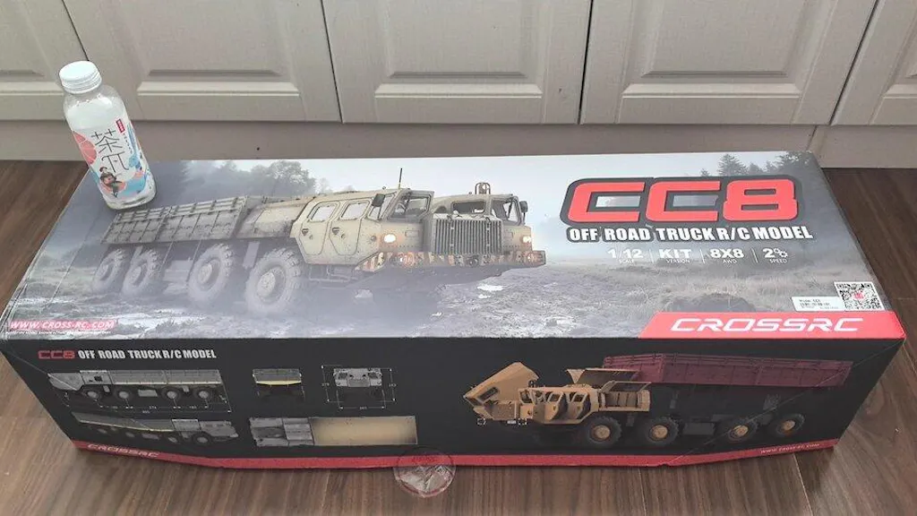 CROSSRC CC8 1/12 8x8 Metal Transport Truck KIT – RCOPWORLD