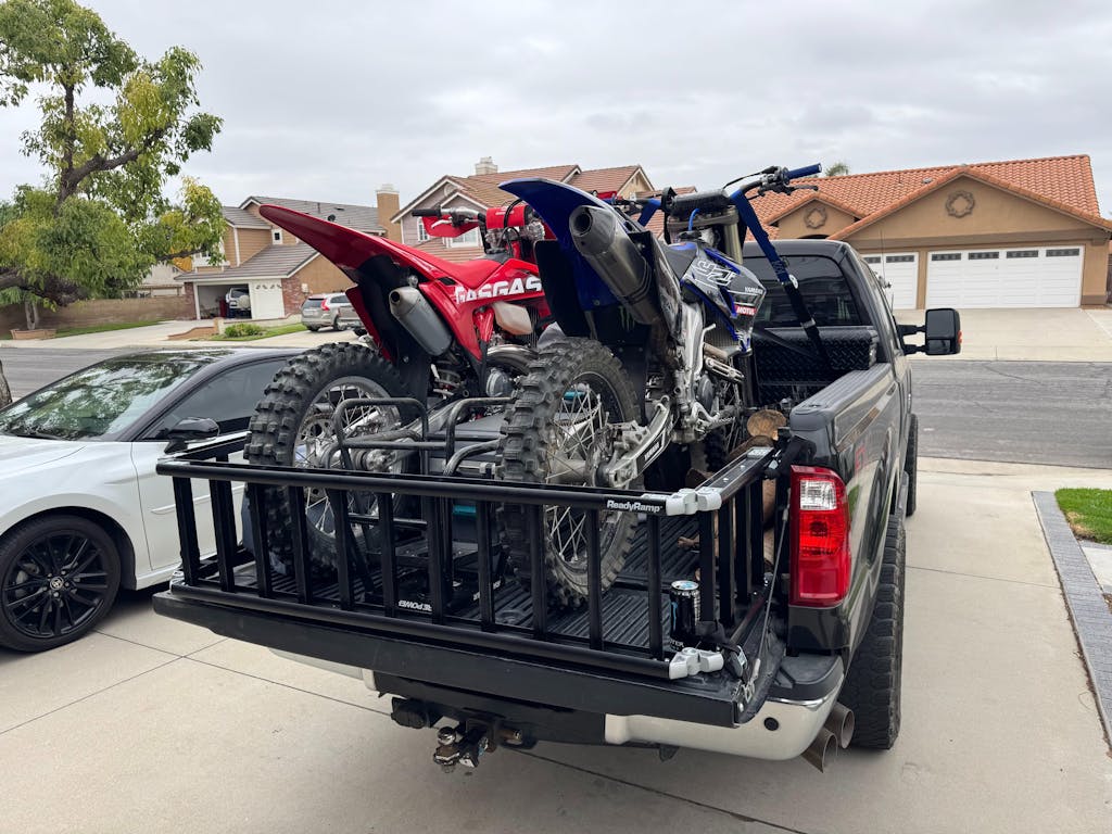 ReadyRamp Full-Sized Bed Extender / Ramp Black 100" Open, 60" Bed