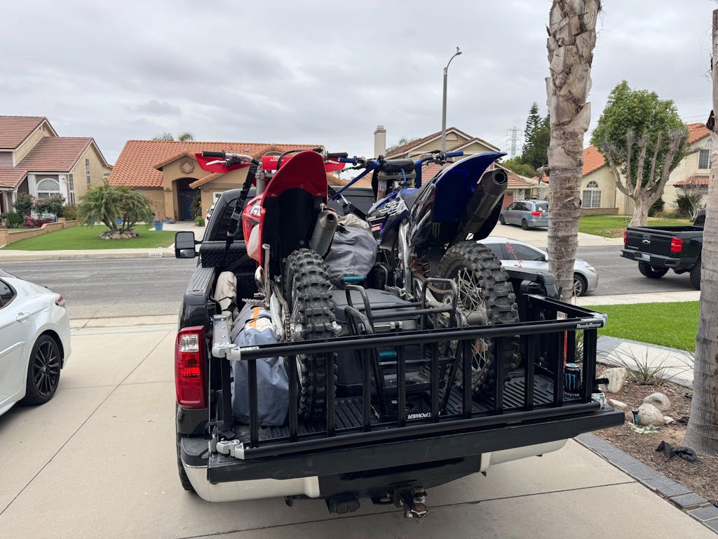 ReadyRamp Full-Sized Bed Extender / Ramp Black 100" Open, 60" Bed