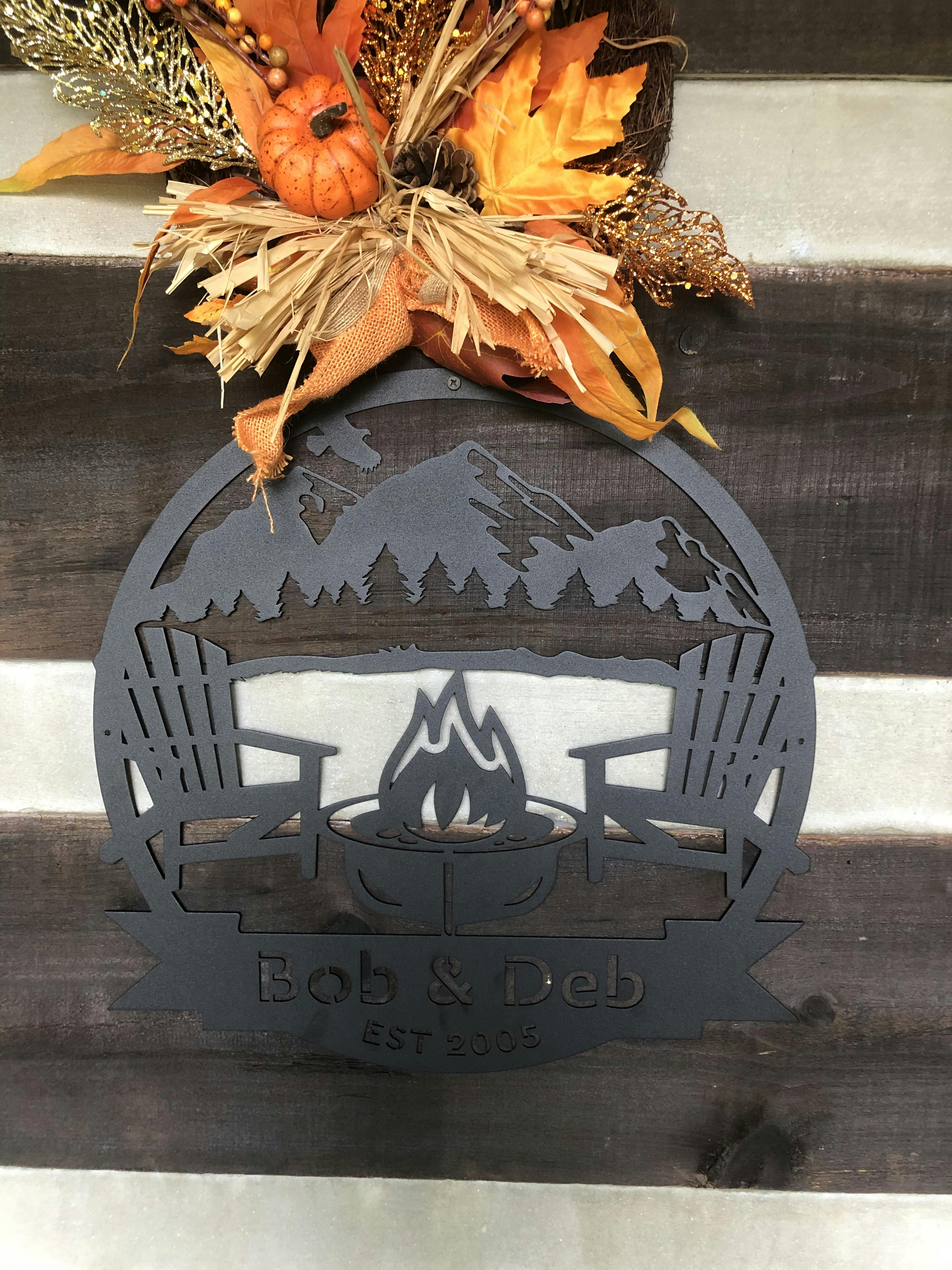 Campfire Monogram - RealSteel Center